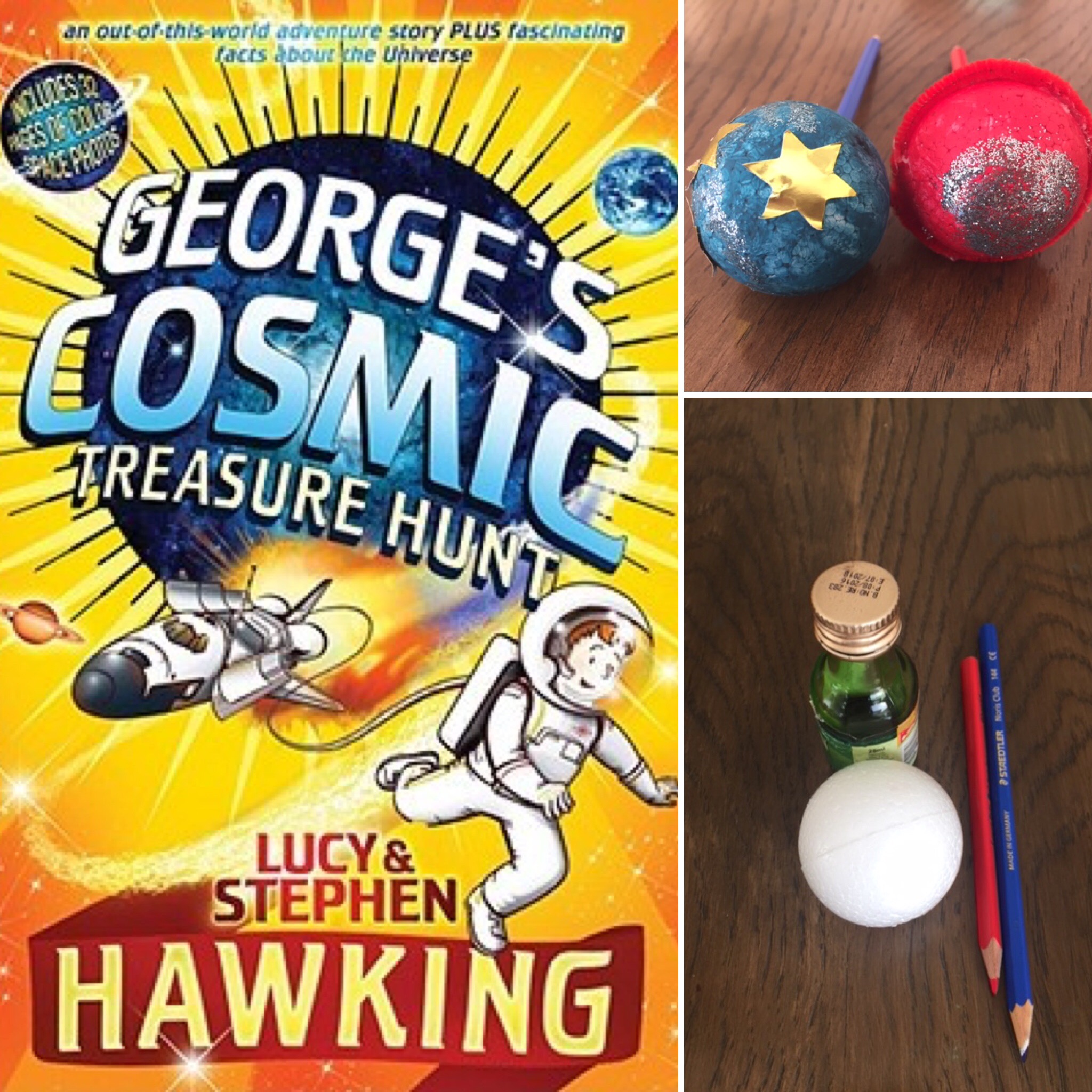 George’s Cosmic Treasure Hunt, by Lucy & Stephen Hawking – telling tales